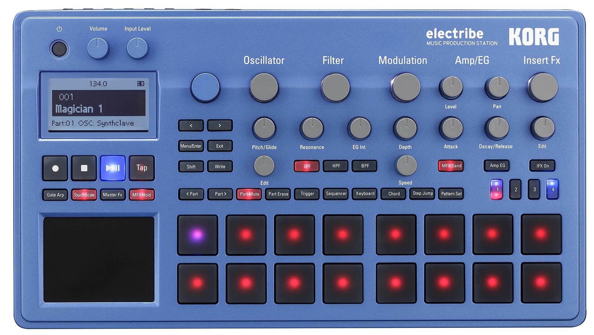 Драм-машина KORG ELECTRIBE2-BL