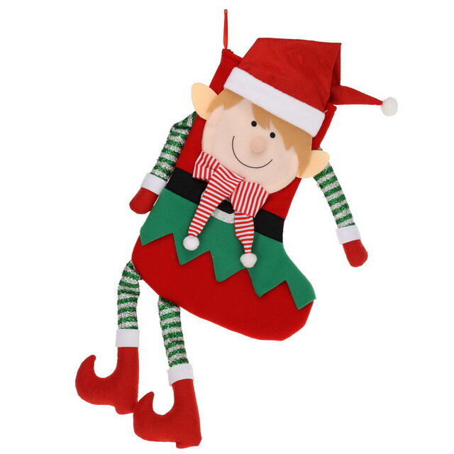 Новогодний носок Эльф Джозеф 78 см, Koopman, DH8068700-2