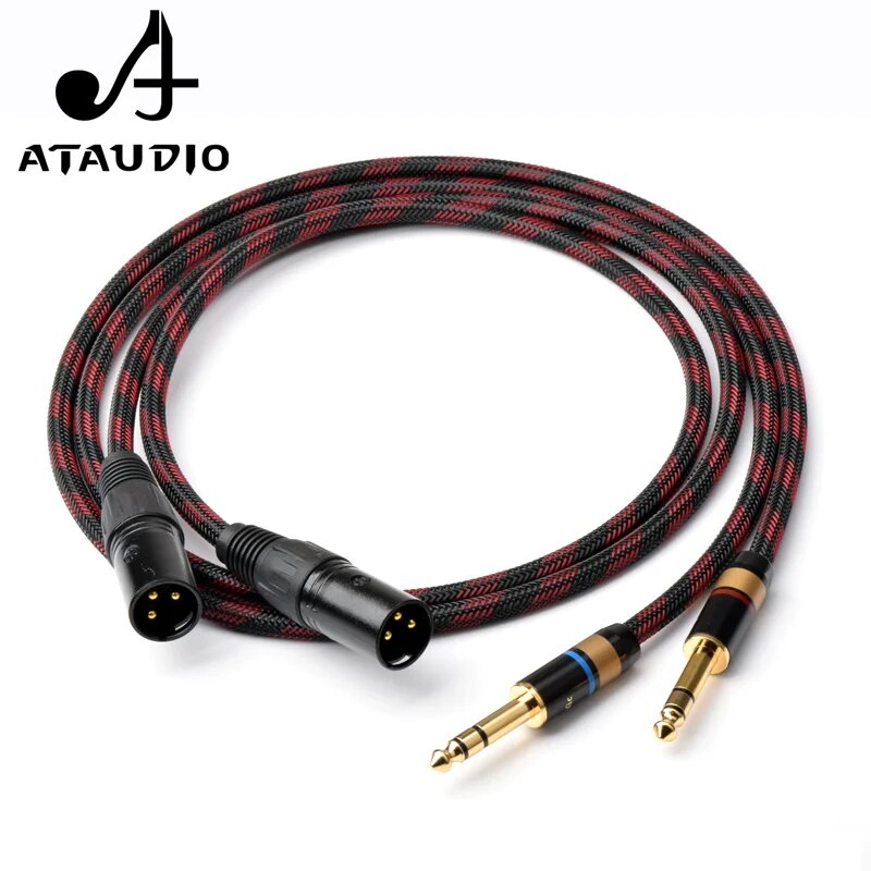 ATAUDIO HiFi кабель 6.35 мм - XLR, 5м