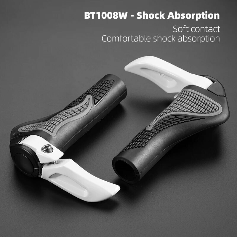 Велосипедные ручки ROCKBROS BT1008W, белые