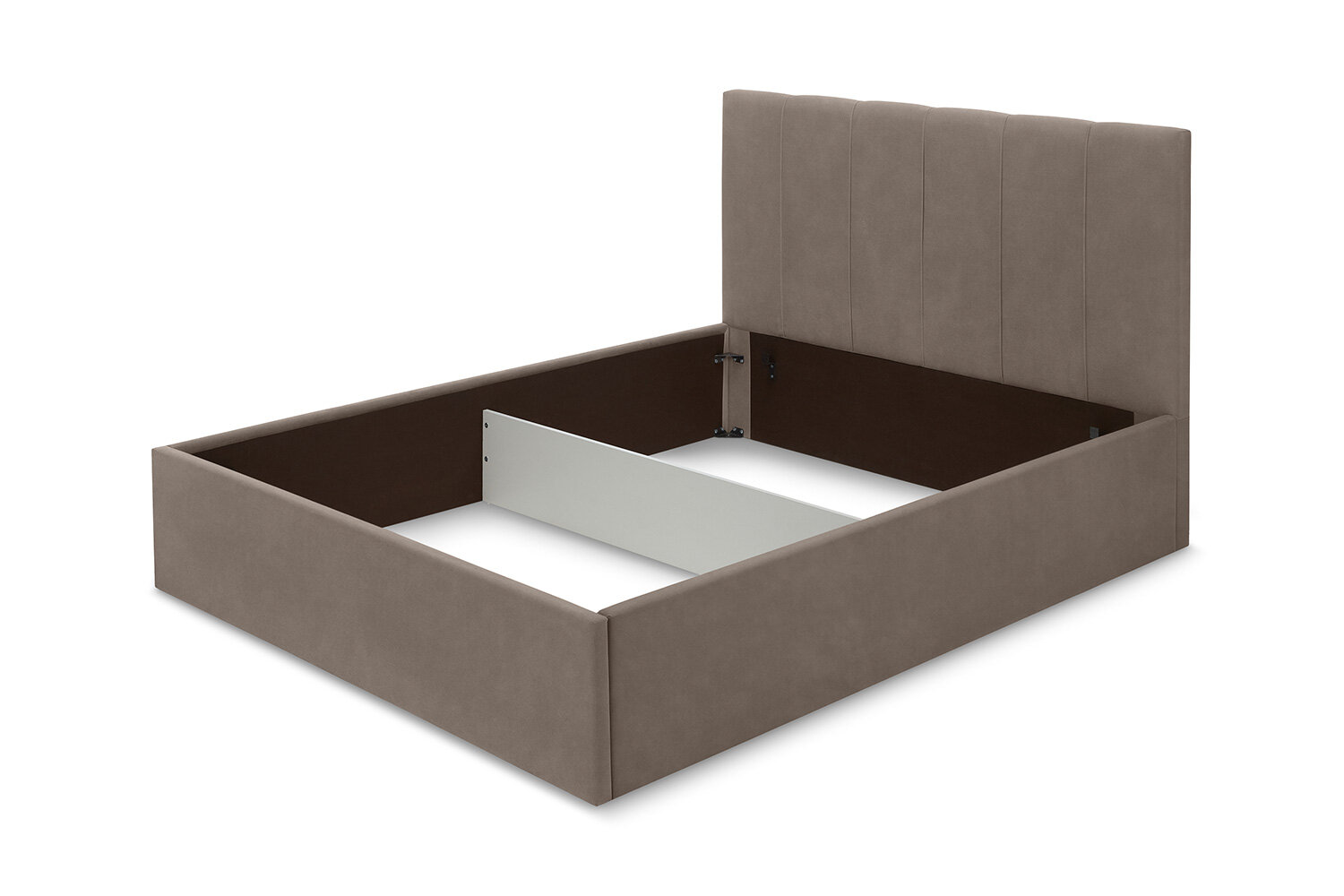 Каркас 1,5-спальной кровати Lorena, 120х200 см, капучино, без основания и подъемного механизма