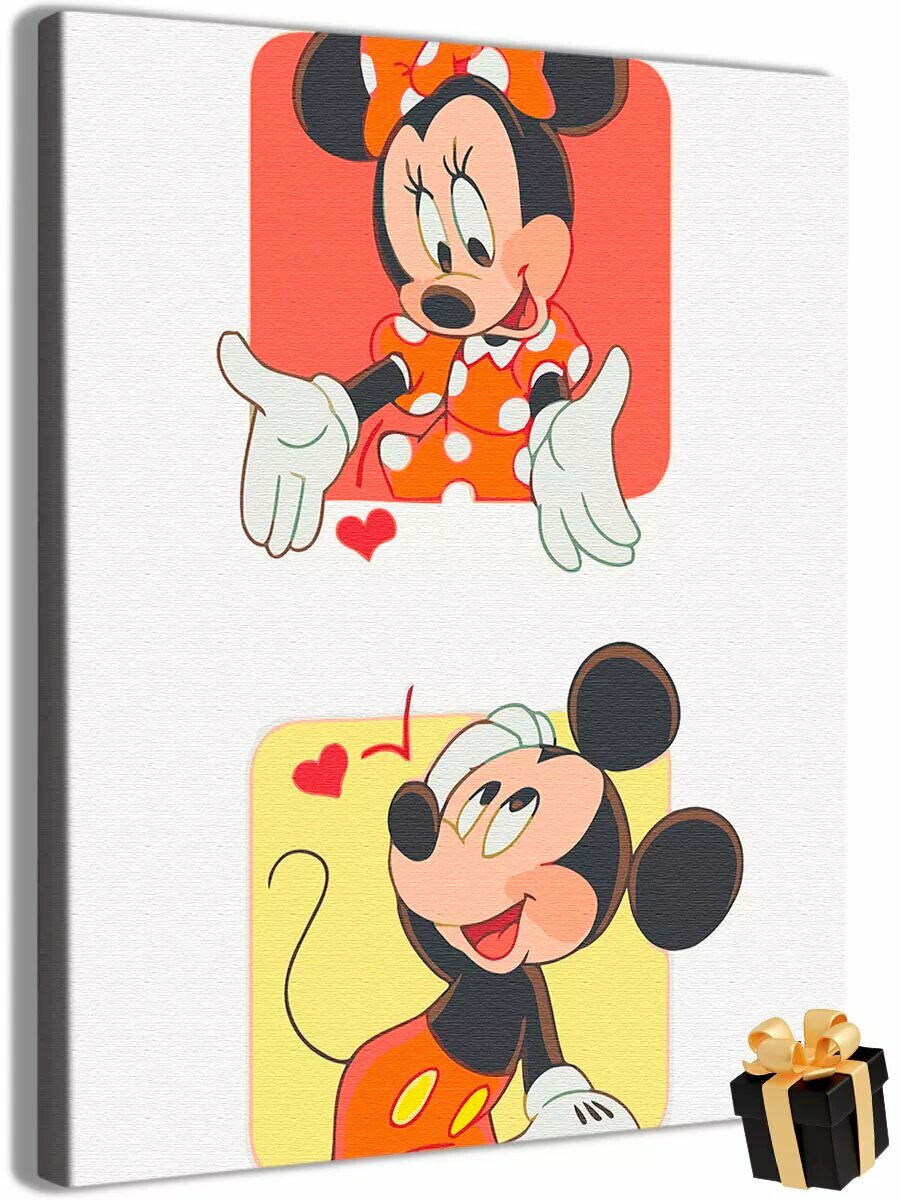 Картина по номерам Мини маус