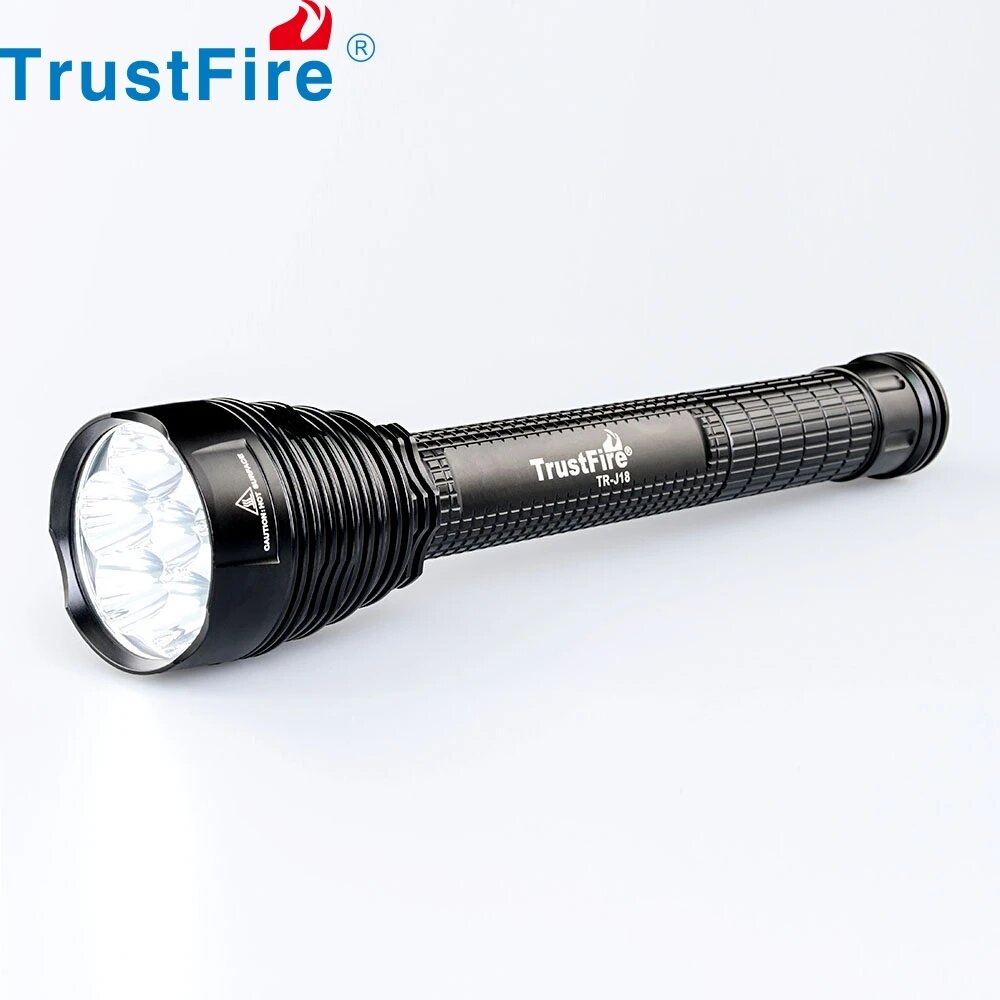TrustFire J18 тактический фонарь 8000 люмен flashlight only