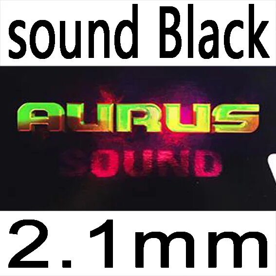 Резина для настольного тенниса TIBHAR AURUS SOUND Black 2.1