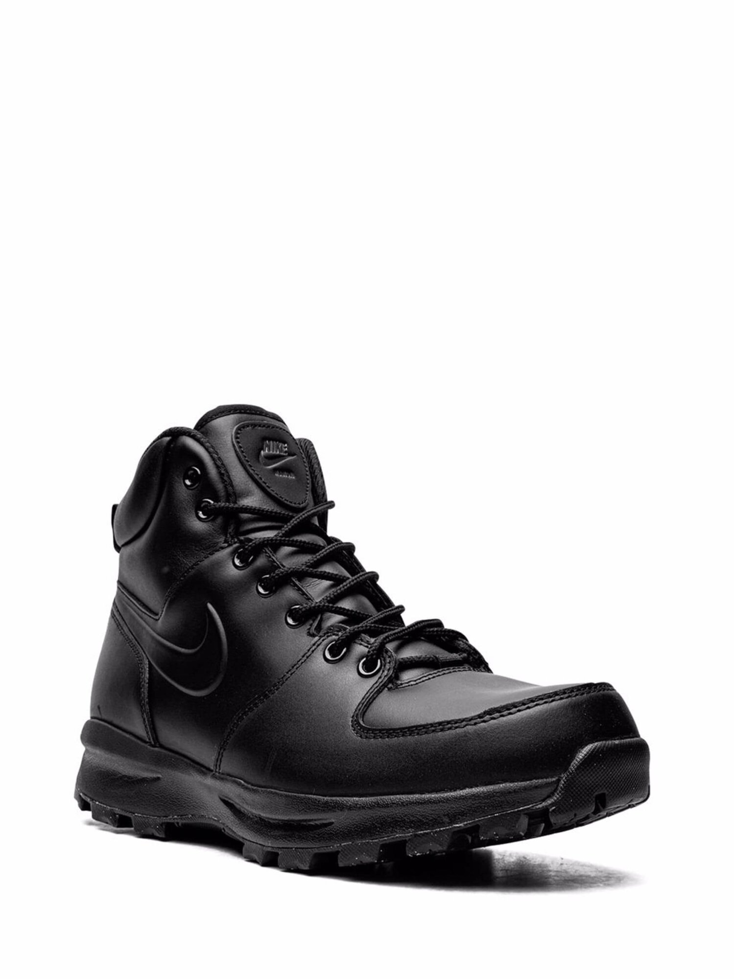 Ботинки NIKE Manoa, размер 8.5 US, black/black — фото 1