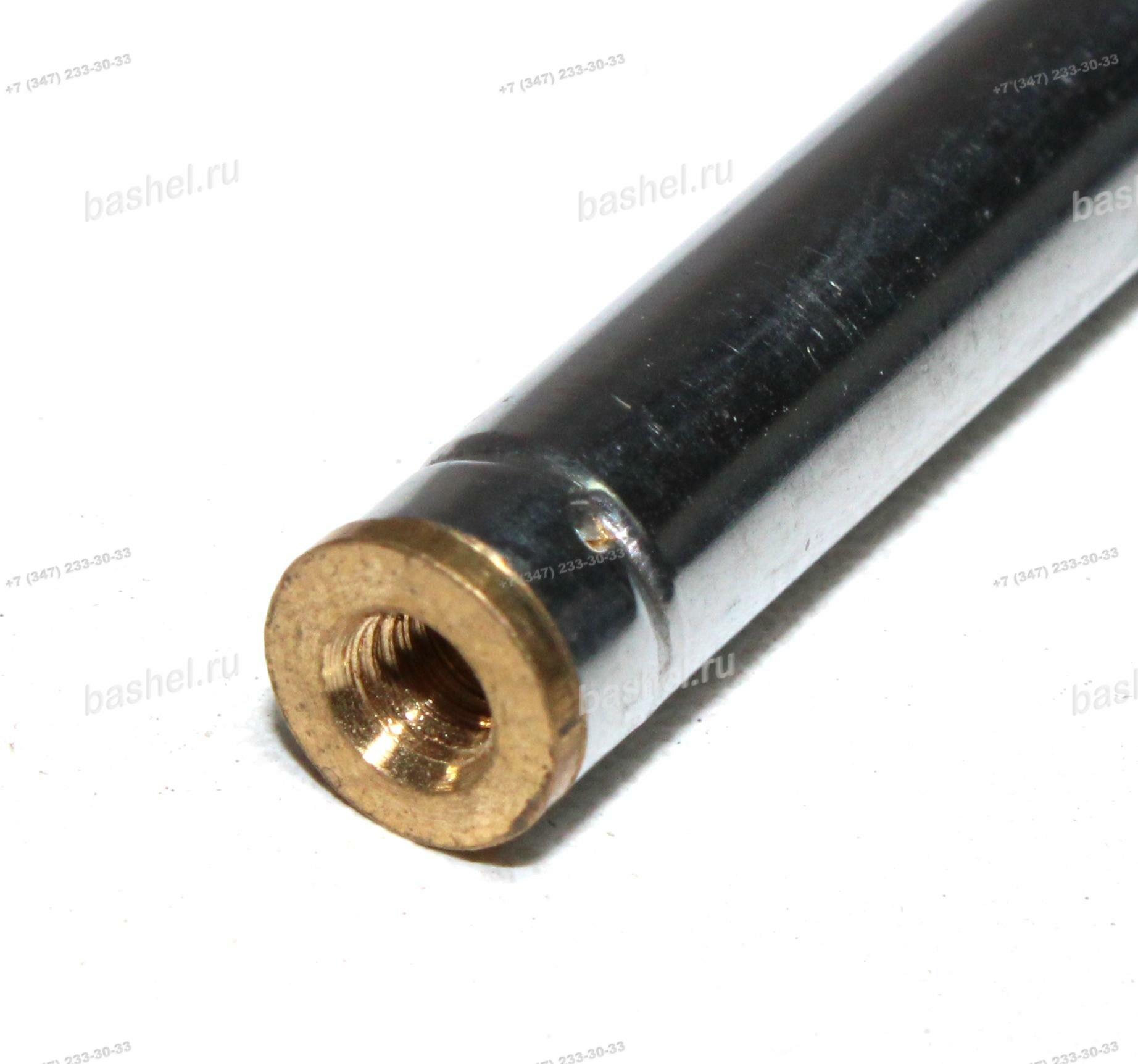 98-408 мм, кол-во секций 6, диаметр max - 6 мм (внутренняя резьба), Антенна телескопическая