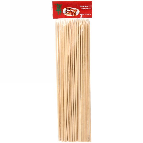 Шампуры КНР бамбуковые, 4х300 мм, 45 шт