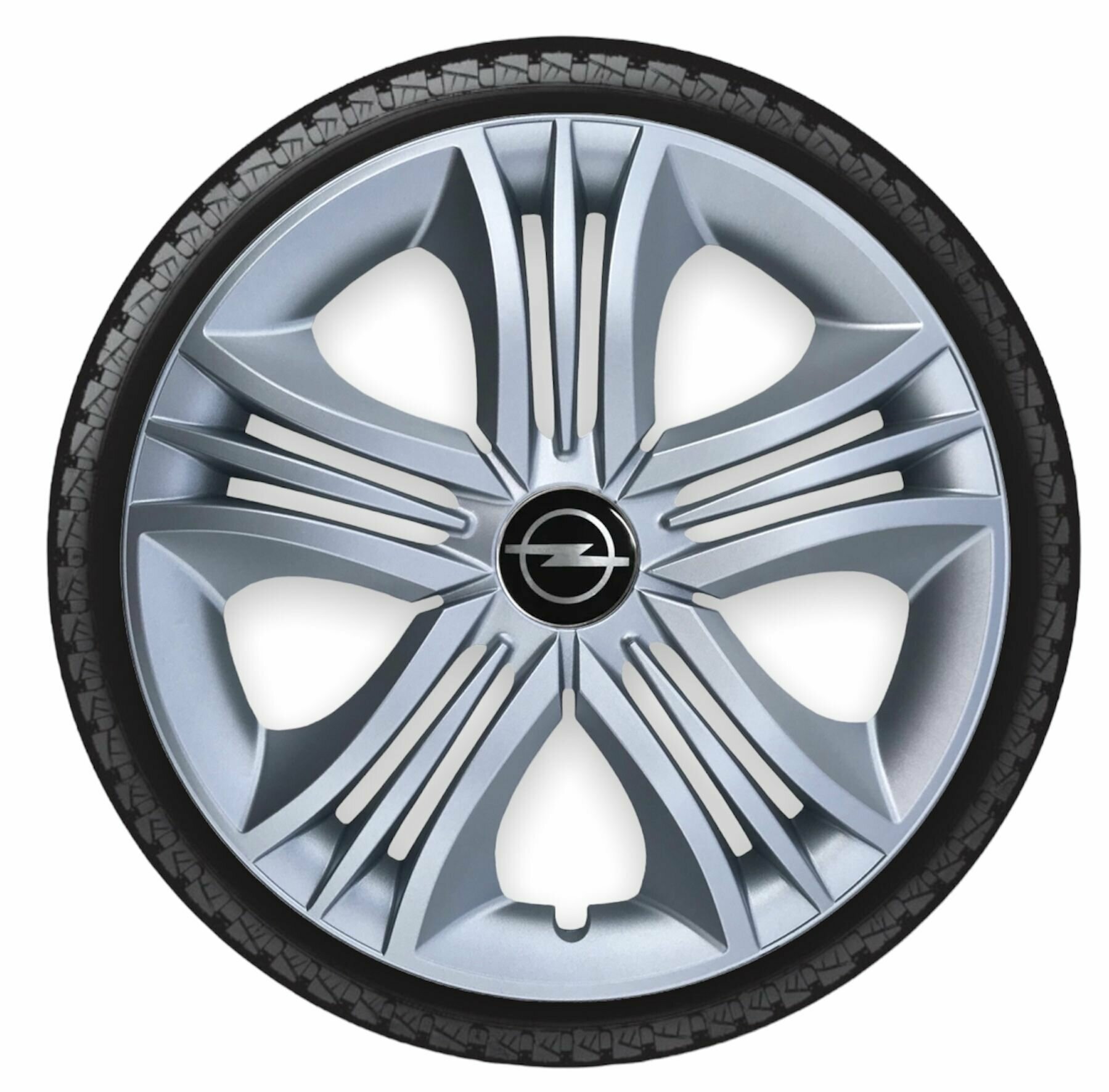 Автомобильные колпаки на диски Jestic ФАН опель R16", в комплекте 4 колпака