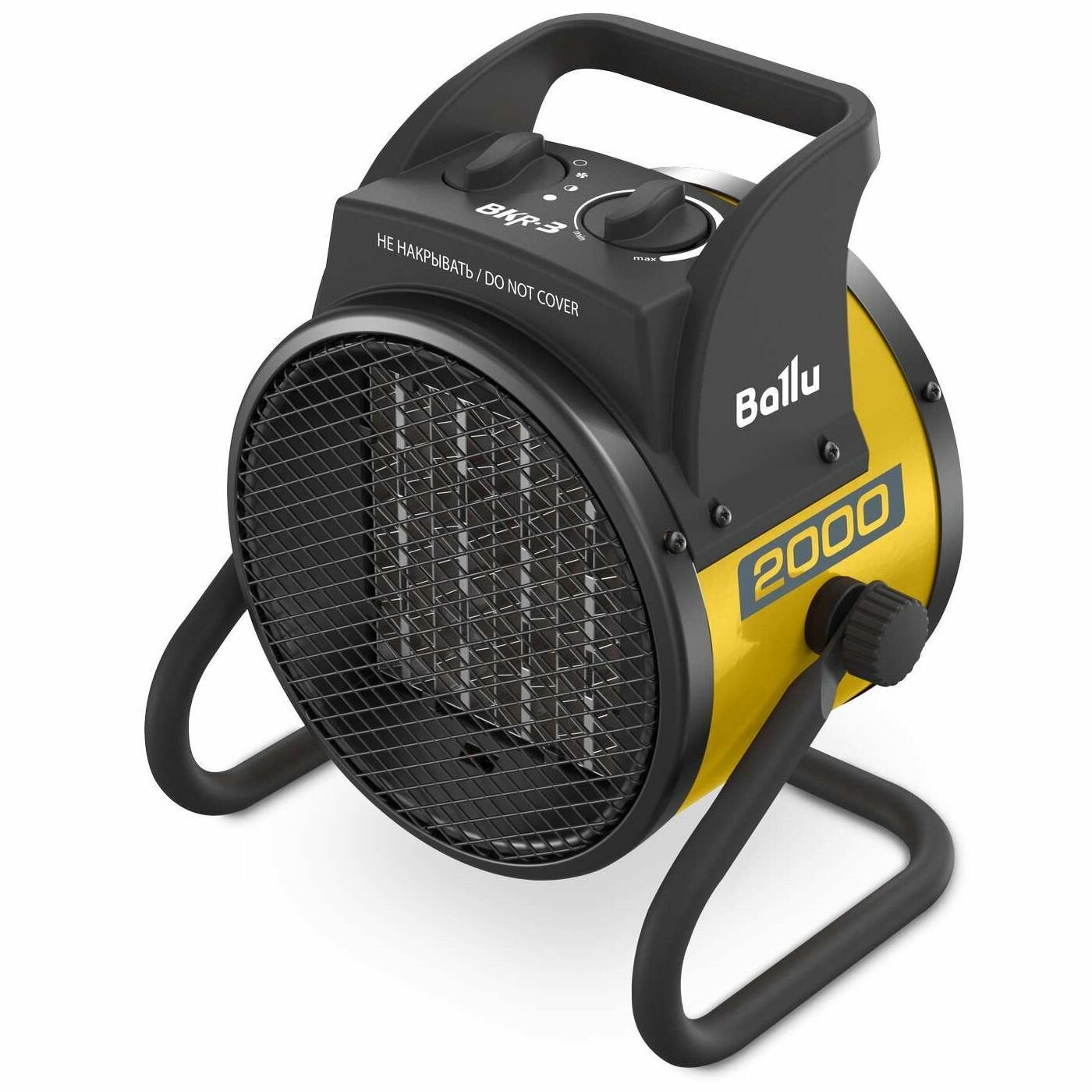 Электрическая тепловая пушка Ballu Ballu BKR-3 Тепловентилятор мощность 2 кВт, термостат