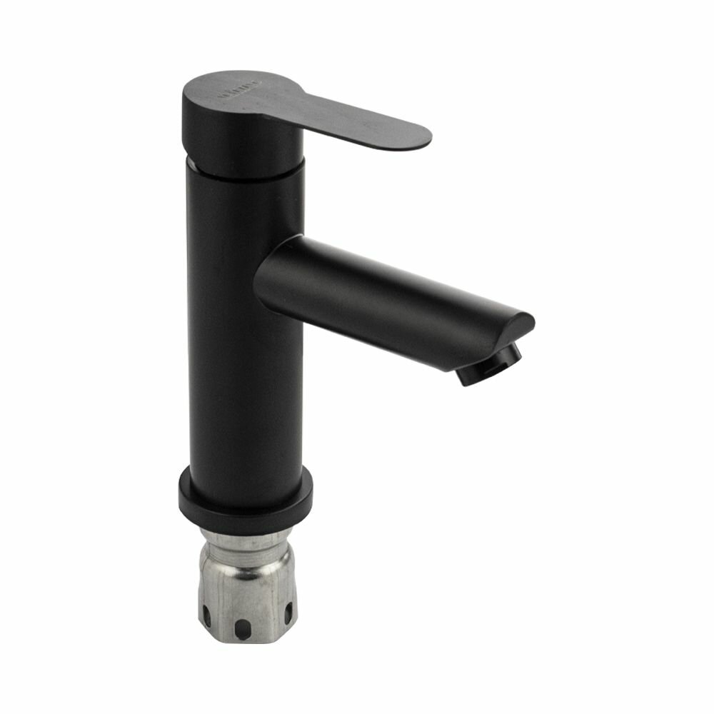 Смеситель для раковины MAGNUS 9449 нержавеющая сталь Черный