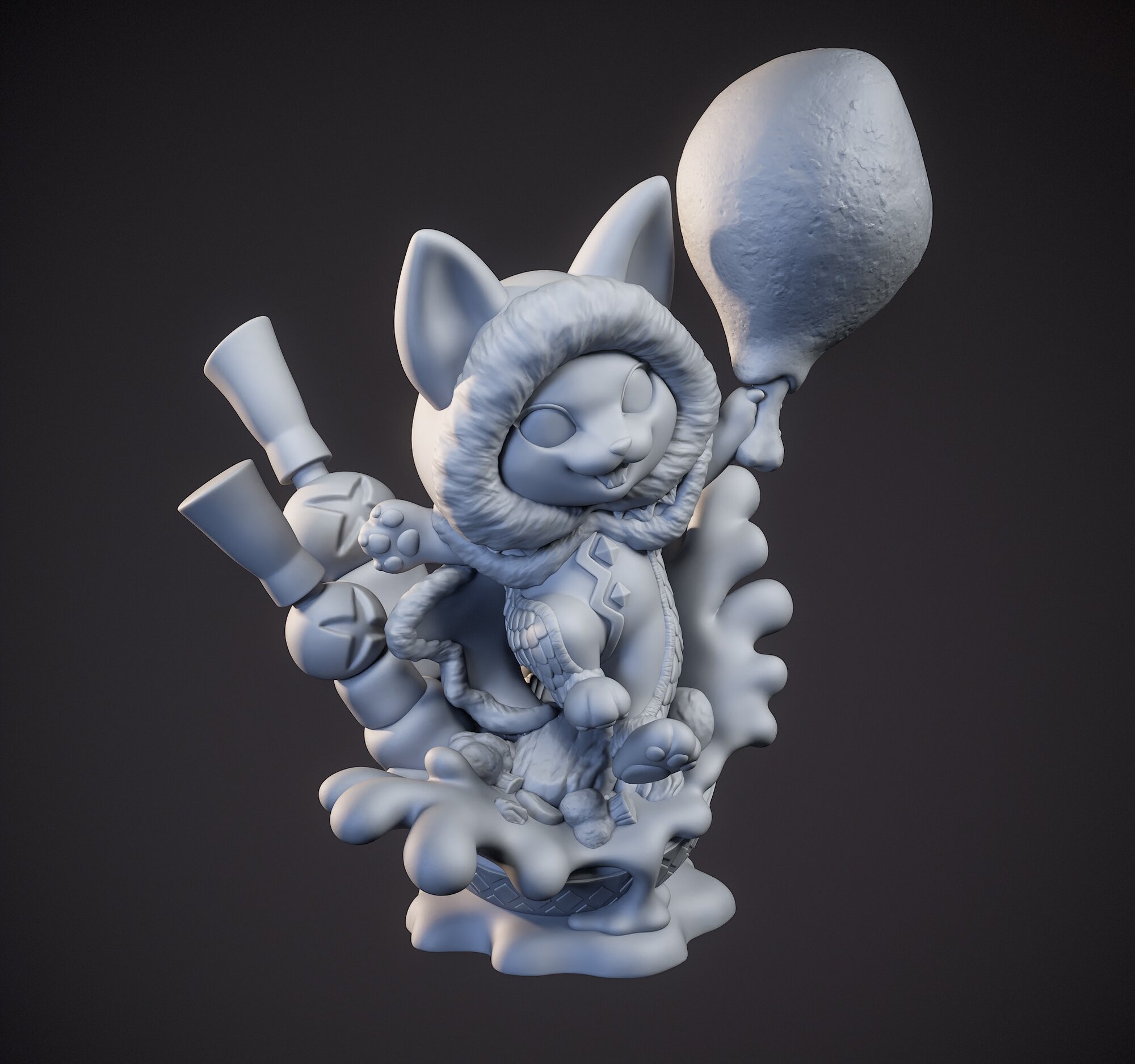 Фигурка Палико (Chibi Palico) из Monster Hunter