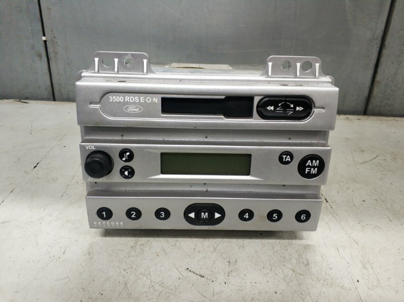 Б/У Форд Фиеста Магнитола Ford Fiesta 2001-2008 CBK, MK5 45187 FORD арт. 4S6118K876BA