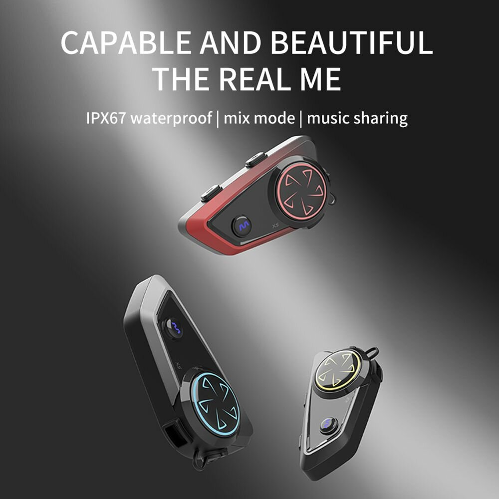 Гарнитура X5 для мотошлема BT