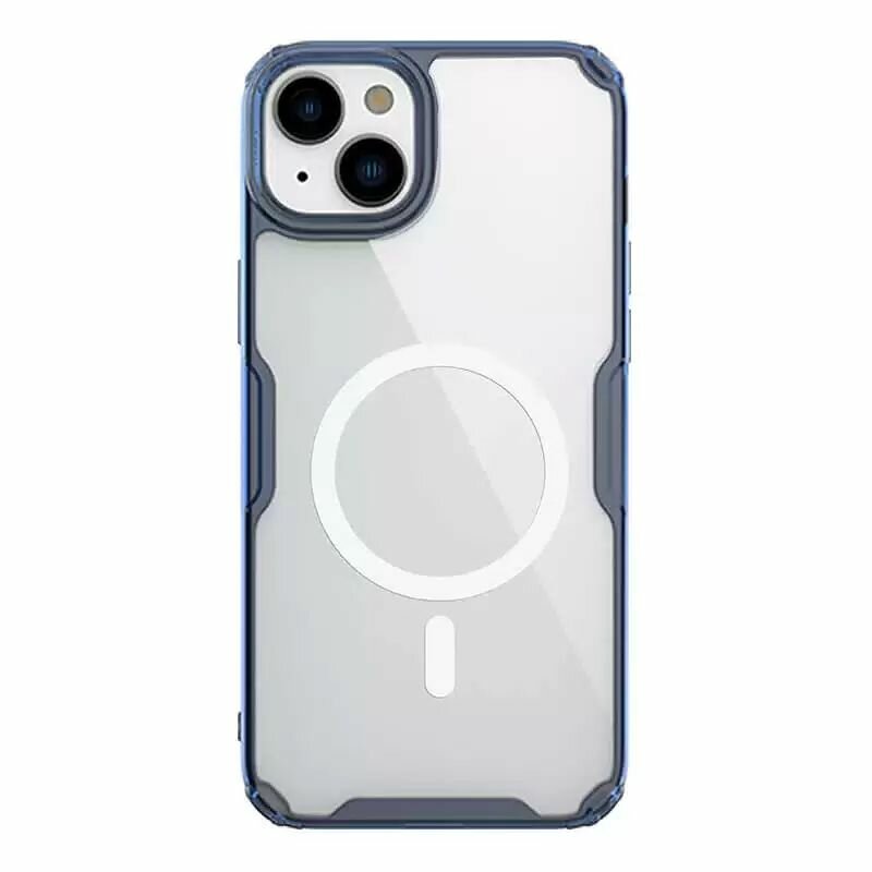 Чехол Nillkin Nature TPU Pro Magnetic Case, Blue, (iPhone15)