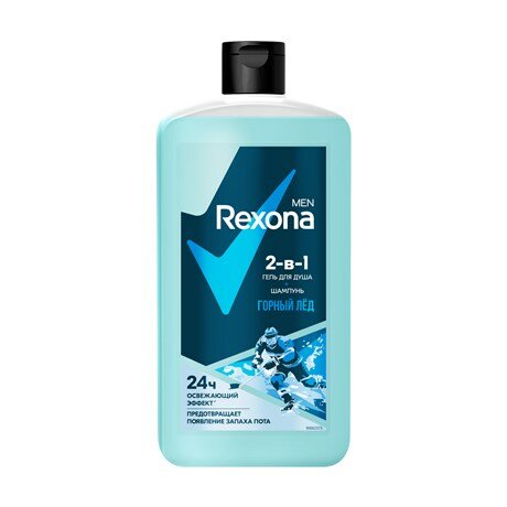 Шампунь-гель для душа Rexona Men Горный лед, 750мл
