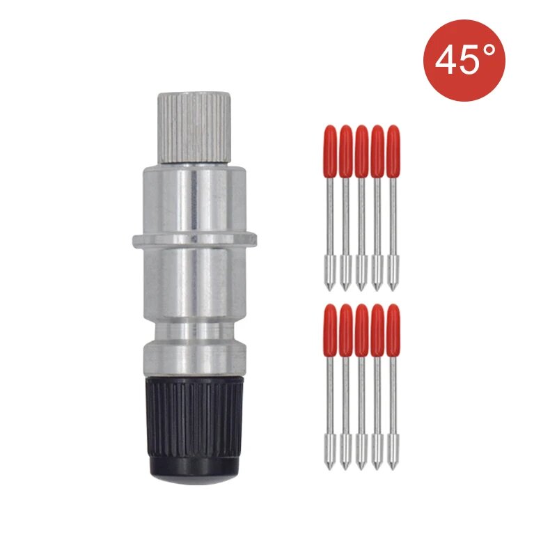 DRAGON DIAMOND 5/10 шт. 30/45/60 градусов CB09 режущие лезвия 1 шт. Graphtec CB09 держатель лезвия для винилового плоттера резак Holder 45 Degree