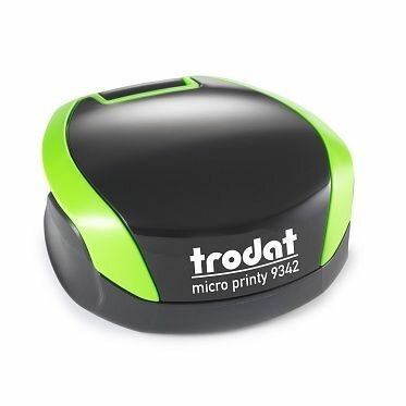 Trodat Micro Printy 9342 карманная оснастка для печати диам. 42 мм салатовая