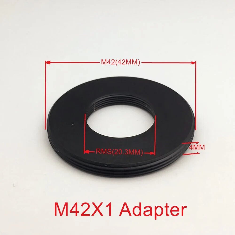 Адаптер M42X1 RMS(20.3мм) для объектива