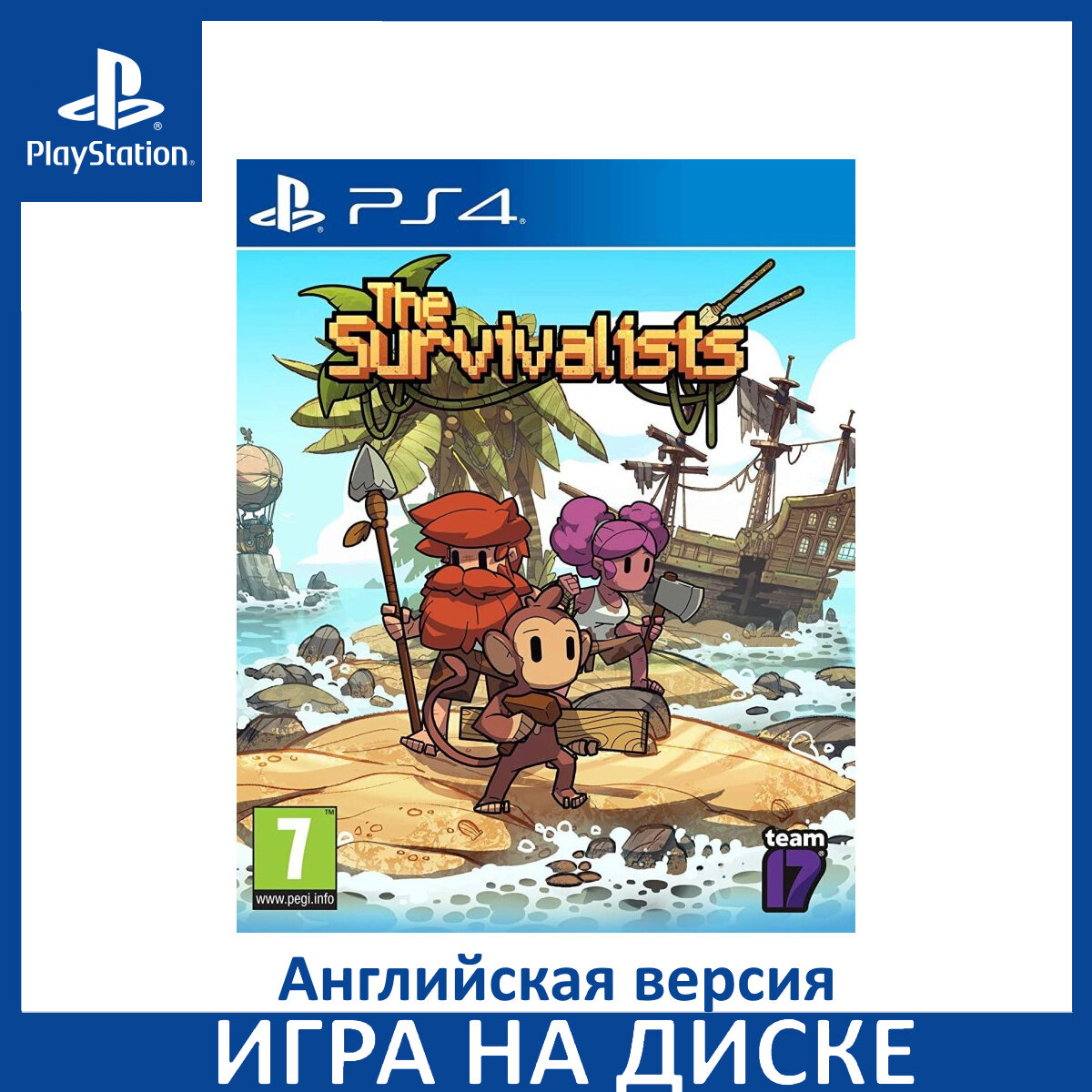 Игра The Survivalists PS4 Английский язык Диск на PlayStation 4