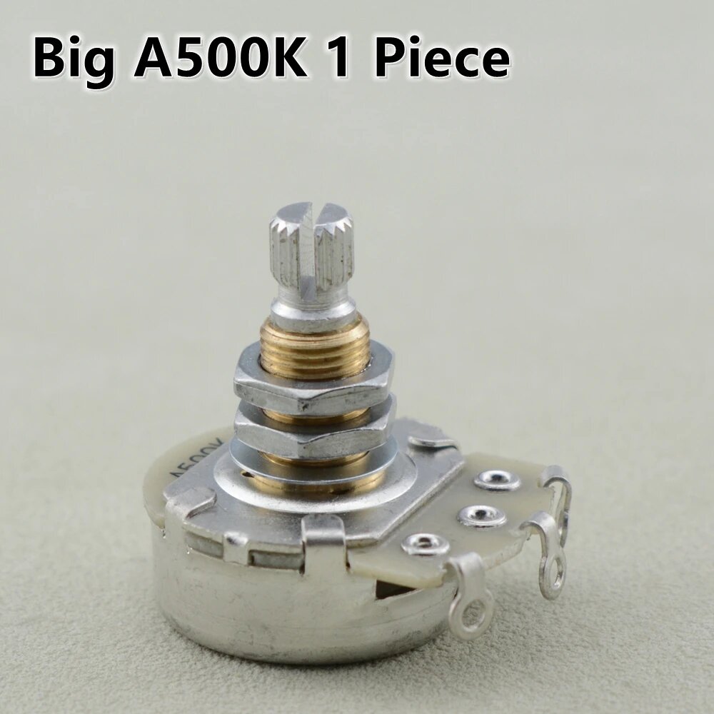 Потенциометр для гитары Big A500K 1 Piece
