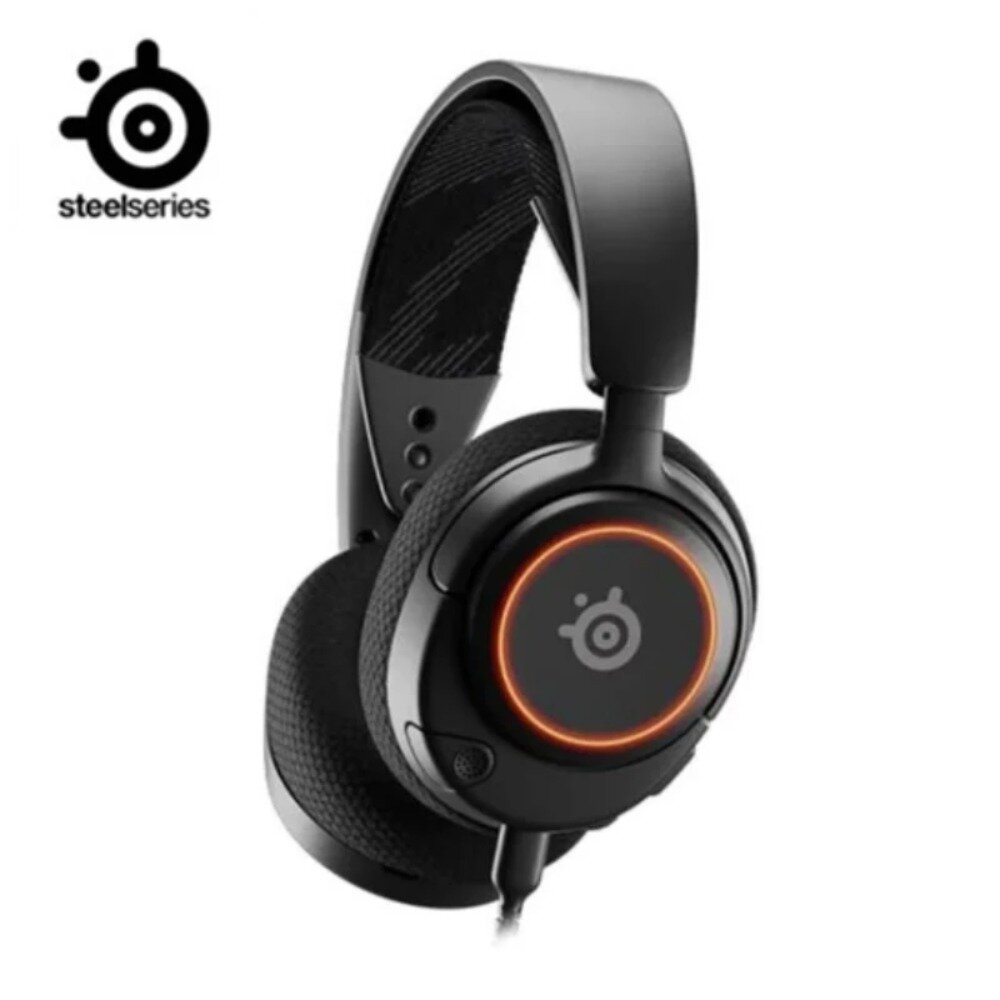 SteelSeries Arctis Nova 3 RGB Проводная игровая гарнитура Легкие наушники с микрофоном Clearchat Gen2 с объемным