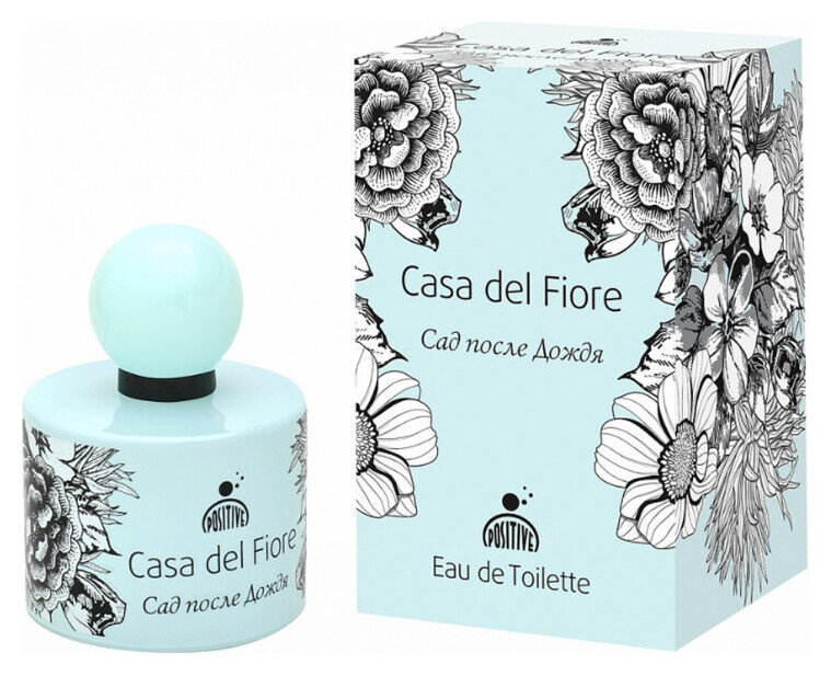 Туалетная вода Позитив Парфюм Туалетная вода Casa Del Flore (Объем 70 мл)