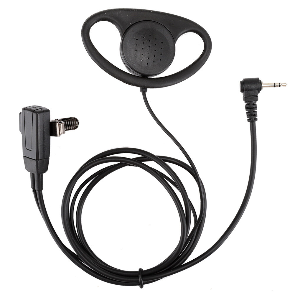 2 шт. 1 штифт D Форма наушник с гарнитурой микрофона PTT для Motorola 2 Way Radios Walkie Tarkie Accessy