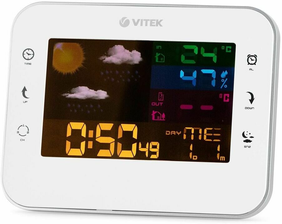 Метеостанция Vitek VT-6412 черный