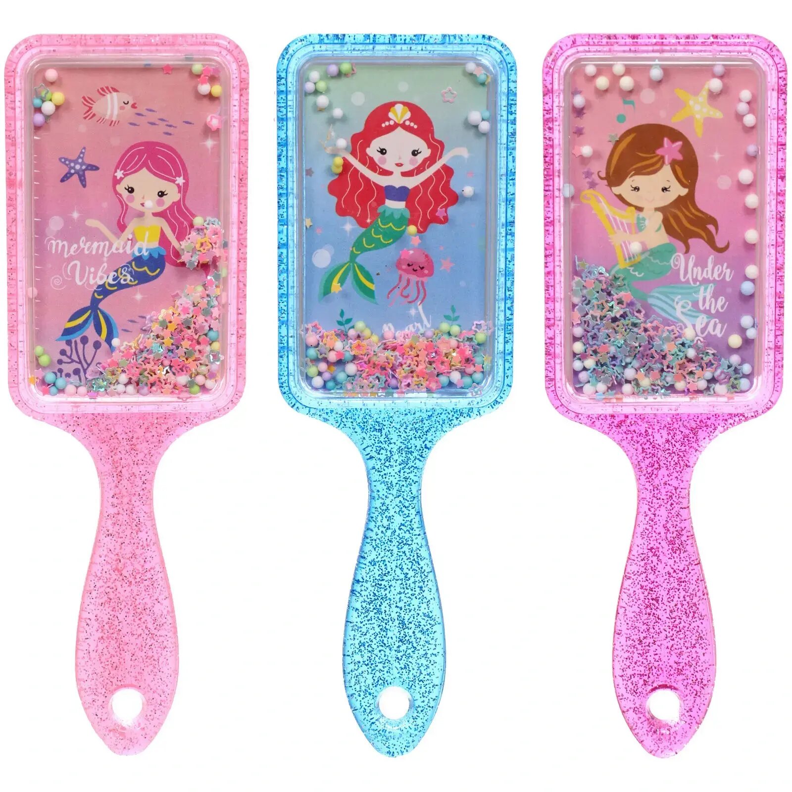 Расческа массажная 1шт. «Baby House Boom», 18,5*6см, яркие цвета, для детей