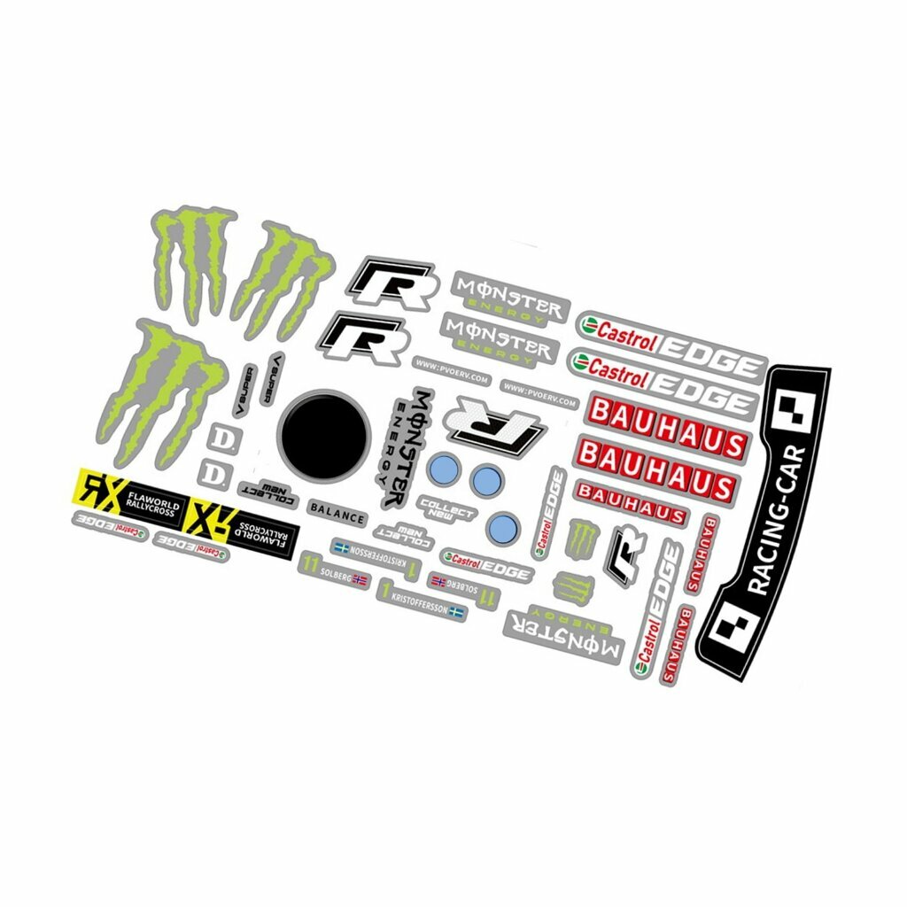 Легкие в нанесении наклейки для моделей внедорожников