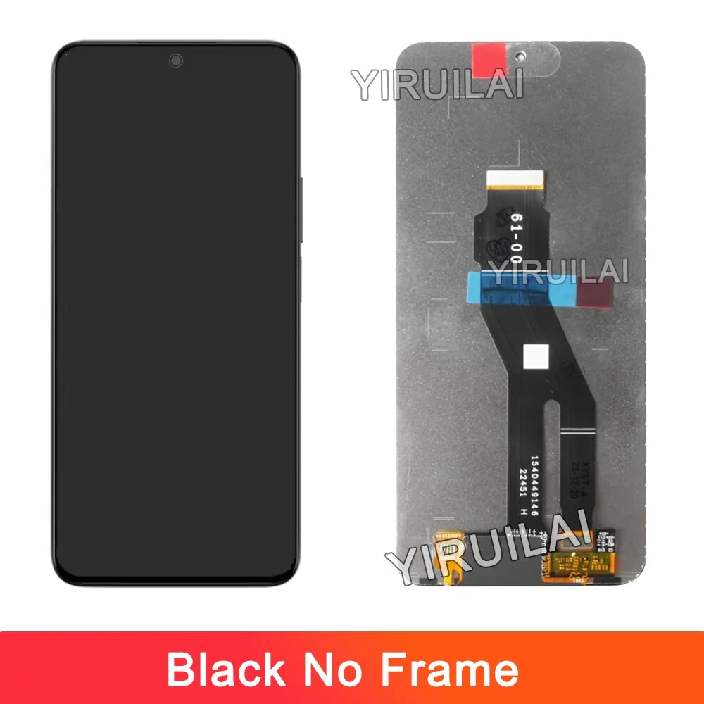 OLED 6,7 "Для Honor 90Lite Дисплей Для Huawei Honor 90 Lite Дисплей Сенсорный экран Black No Frame