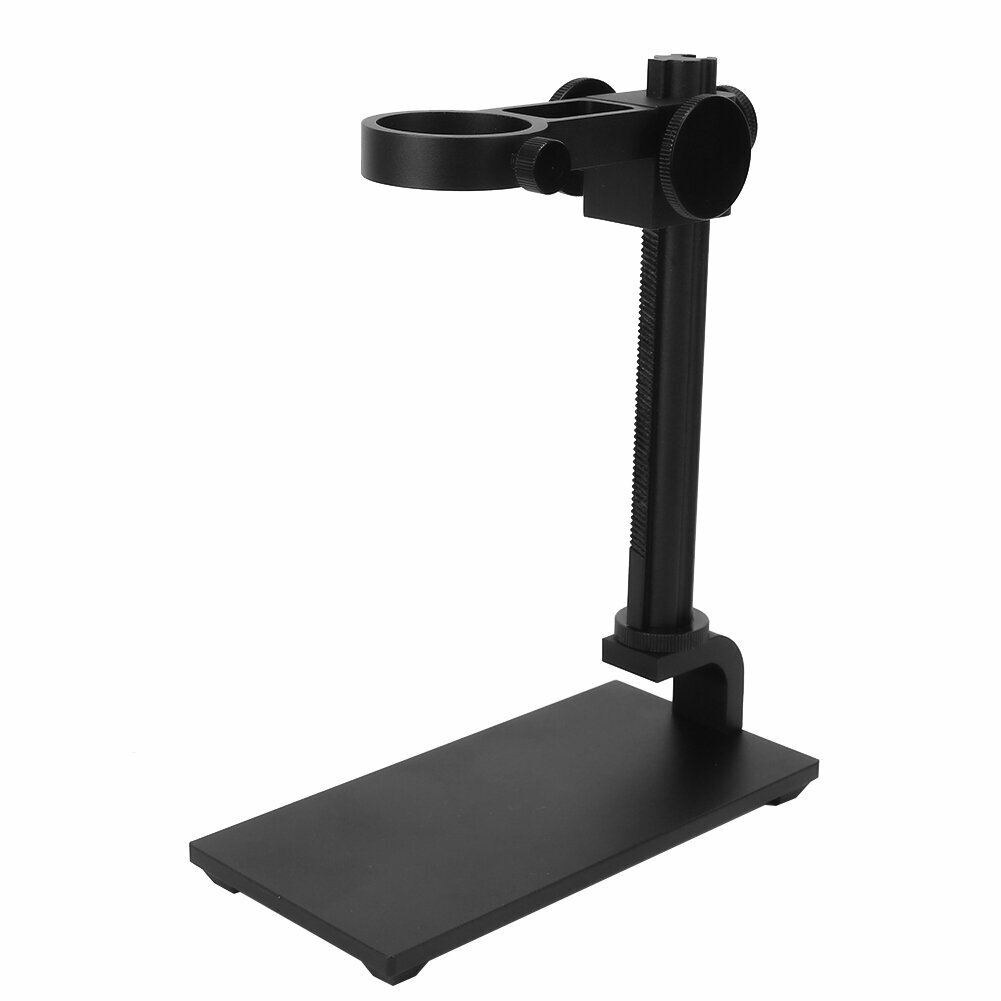 Adjustable Aluminum Alloy Stand Bracket Digital Electron Microscope Holder AccessoryBlack