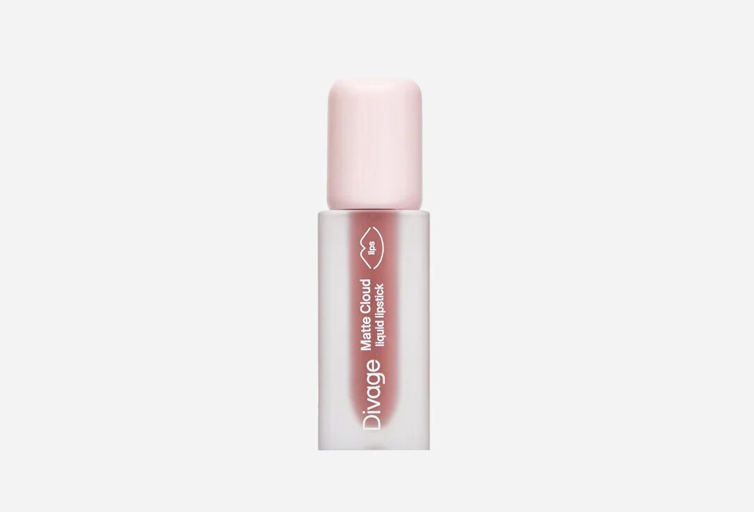 Жидкая Помада для губ Divage Matte Cloud Liquid Lipstick, оттенок 06, 2.8 мл