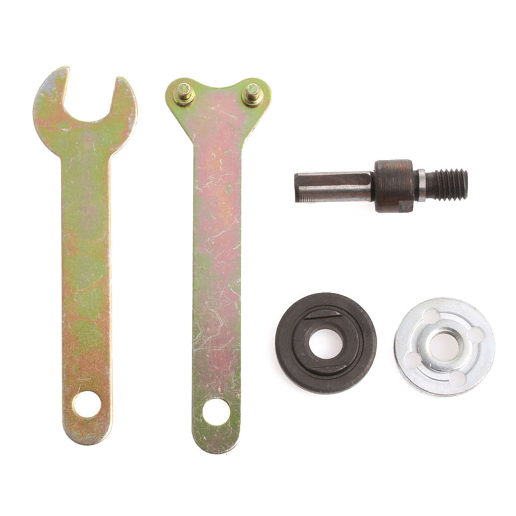 Прочный набор инструментов для угловой шлифовальной машины, гаечный ключ, адаптер оправки 87 мм, держатель диска с внутренним диаметром 10 мм