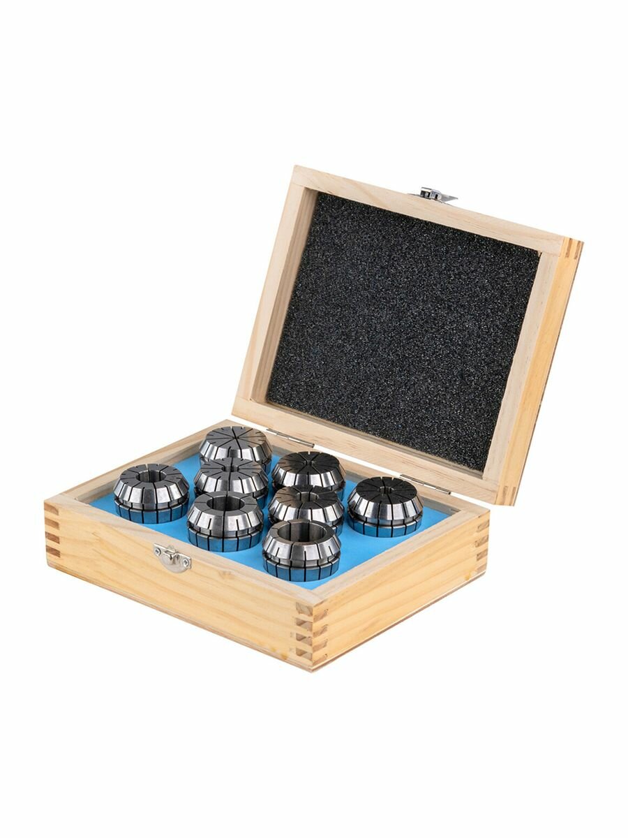 Набор цанг ER40 4-25 мм из 8 шт.