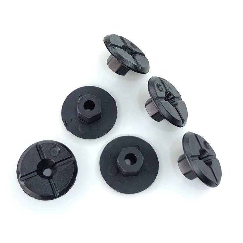 4 мм Зажим для крыла и грязи, зажим для бампера, заклепки для Peugeot 206, 407, Citroen Berlingo, C4, Picasso, C5, Seat Ibiza, Leon 10pcs