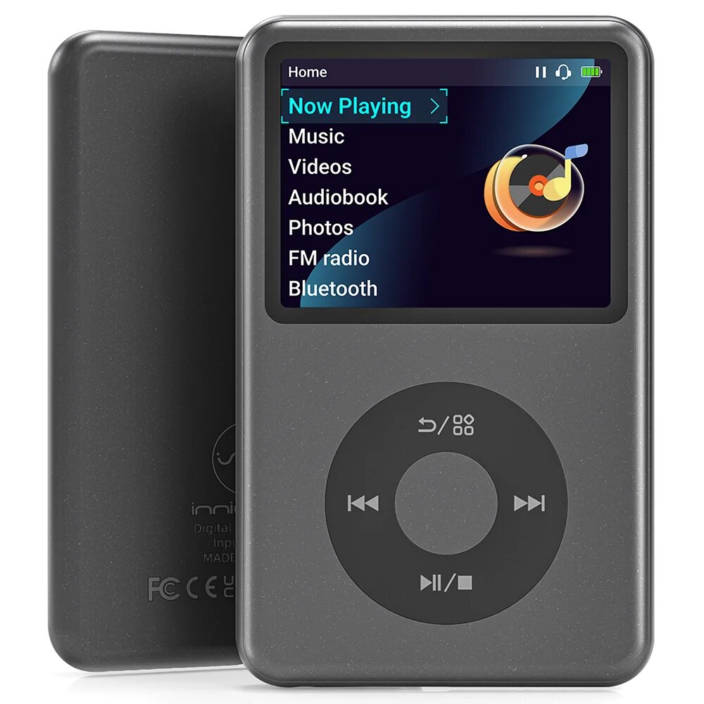 Портативный MP3-плеер iPod Classic 128 ГБ, медиаплеер с экраном и длительным зарядом аккумулятора