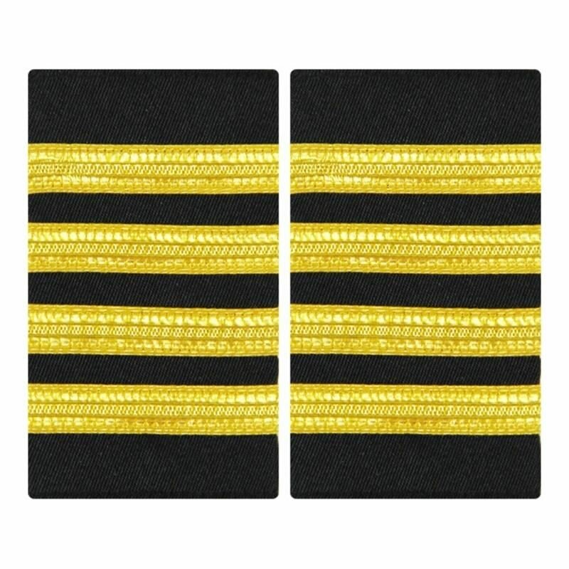 Капитанские погоны с золотыми полосами, Стиль 5