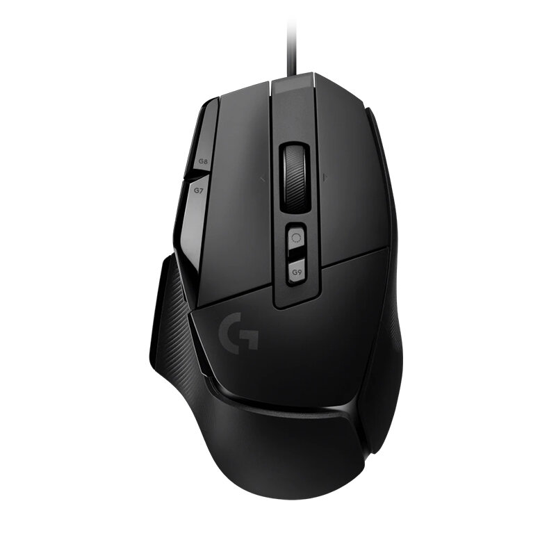 Проводная игровая мышь унисекс Logitech G502 X Black, оптический сенсор, гибридные микропереключатели