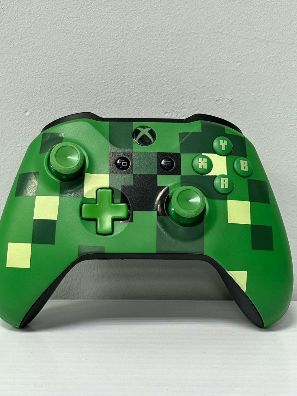 Джойстик Xbox One S/X Controller Wireless Minecraft Creeper (OEM в пакете)(SPC)