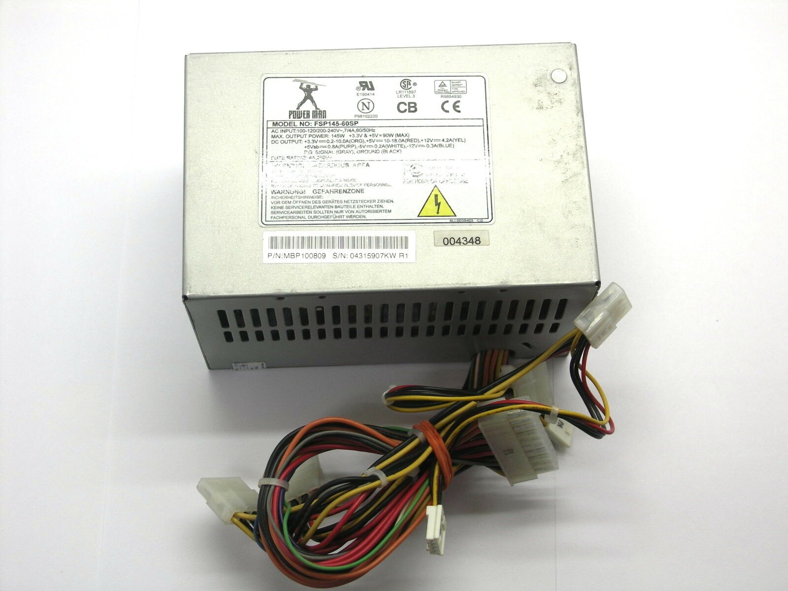 Блок питания 145W Powerman укороченный ATX