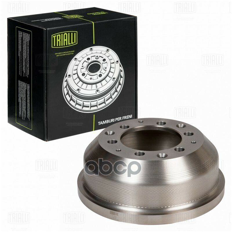 Барабан тормозной TRIALLI чугун газель (ШТ) Trialli арт. TF062