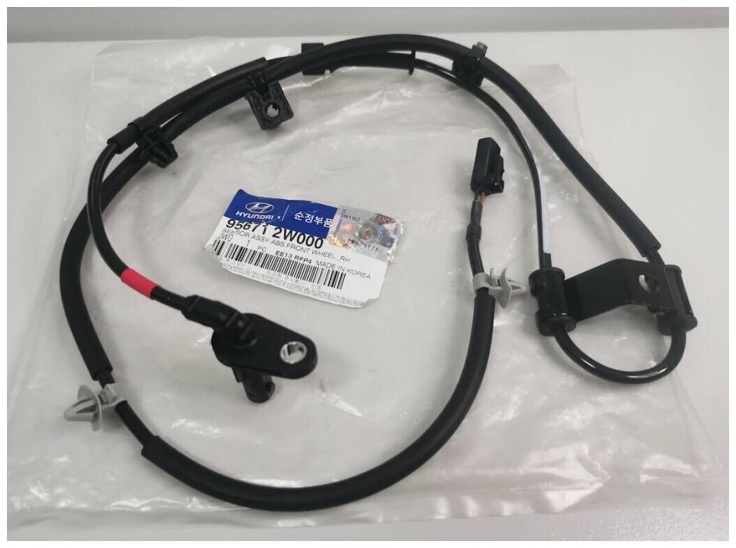 Датчик ABS передний правый Хендай Санта Фе 2012-2018, Хендай Гранд Санта Фе 2013-2018, Киа Соренто XM 2012-2020 / арт. 956712W000 / оригинал MOBIS