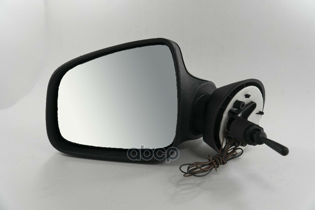 Зеркало боковое LADA/RENAULT/NISSAN троссовое обогрев с накладкой левое Largus/ Logan/ Duster/ Sandero / Terrano 50828 ГрандР.