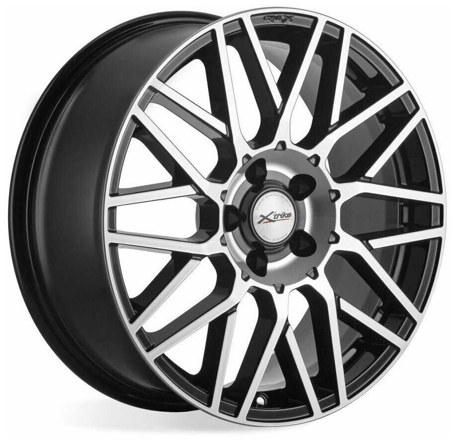 Диск колёсный X-133 7.5x18 5x108x60.1 ET47 BK/FP, арт.78360