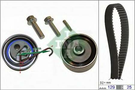 Комплект ремня ГРМ OPEL ASTRA 1.7CDTI 16V Z=129X25 03, 530049110 INA 530 0491 10