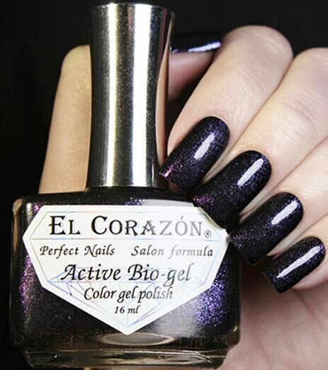 El Corazon лечебный лак для ногтей Активный Био-гель American Lurex №423/995 16 мл