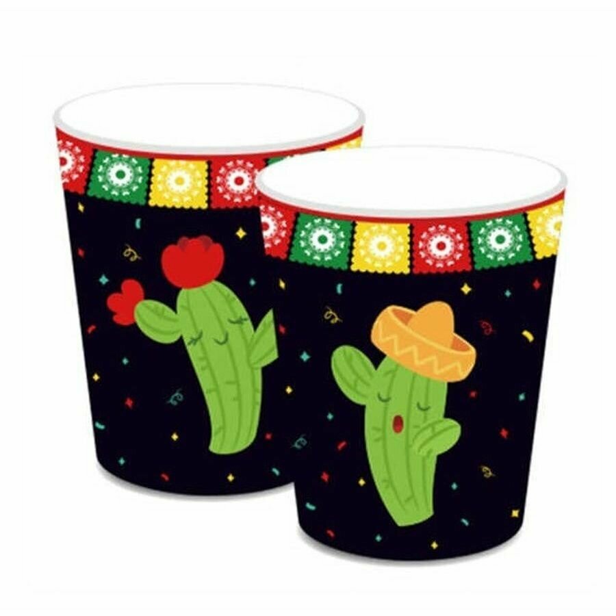 Стаканы Мексиканская вечеринка 250мл 6шт