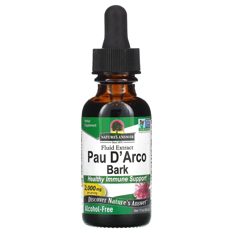 Раствор Nature's Answer Pau D'Arco, 30 мл