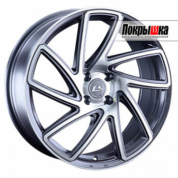 Диски литые LS Wheels LS-1054 8.0х18/4х100 D60.1 ET40.0, GMF